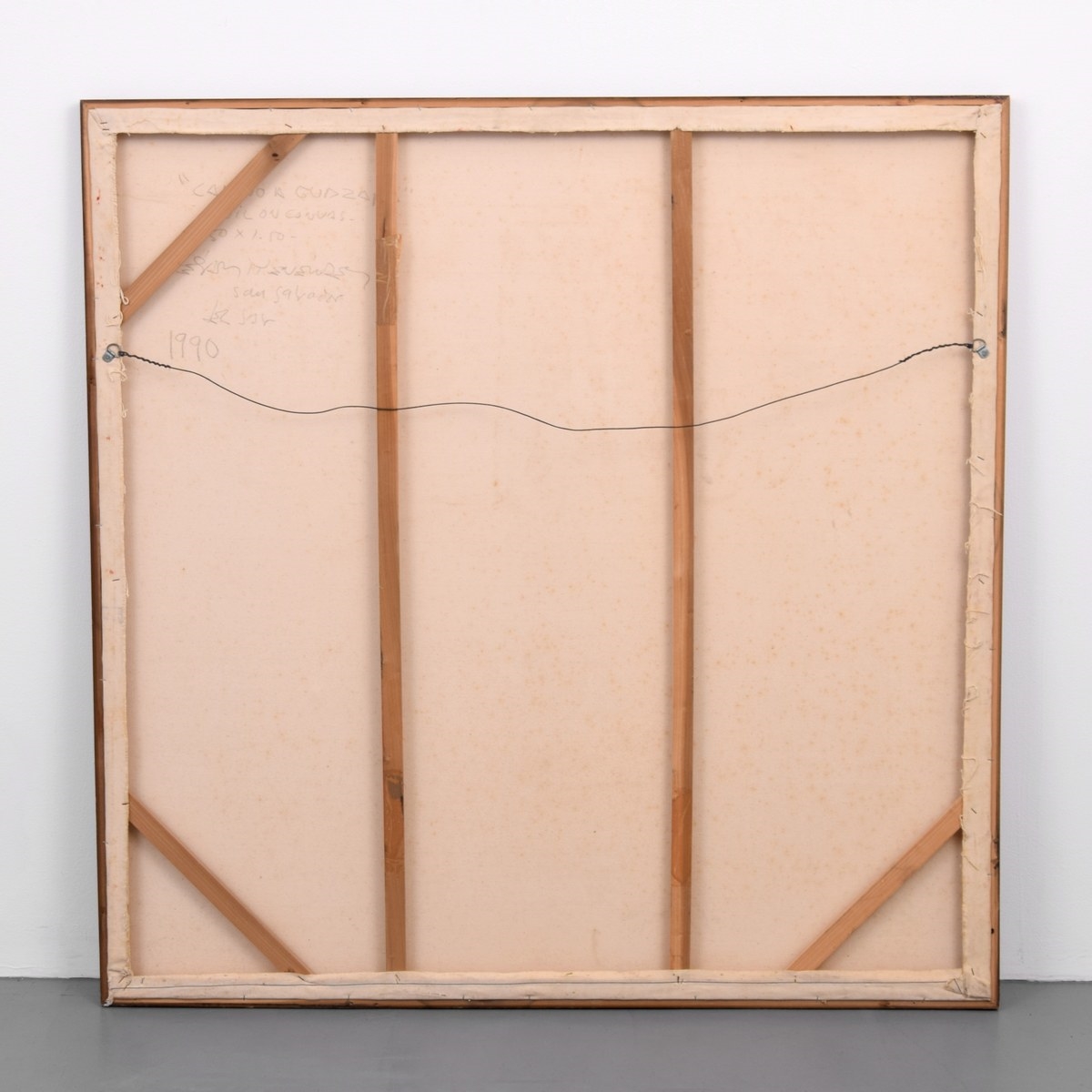 Cesar Menendez | Large Painting (1990) | MutualArt
