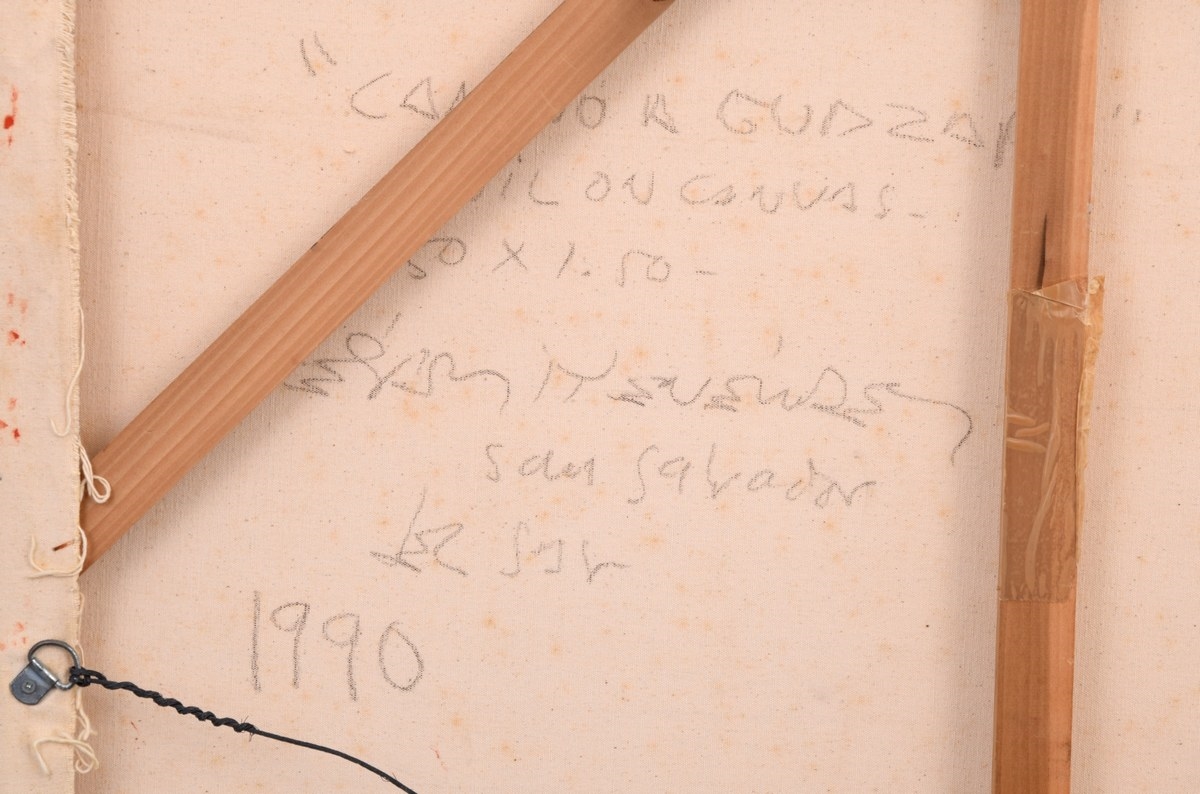 Cesar Menendez | Large Painting (1990) | MutualArt