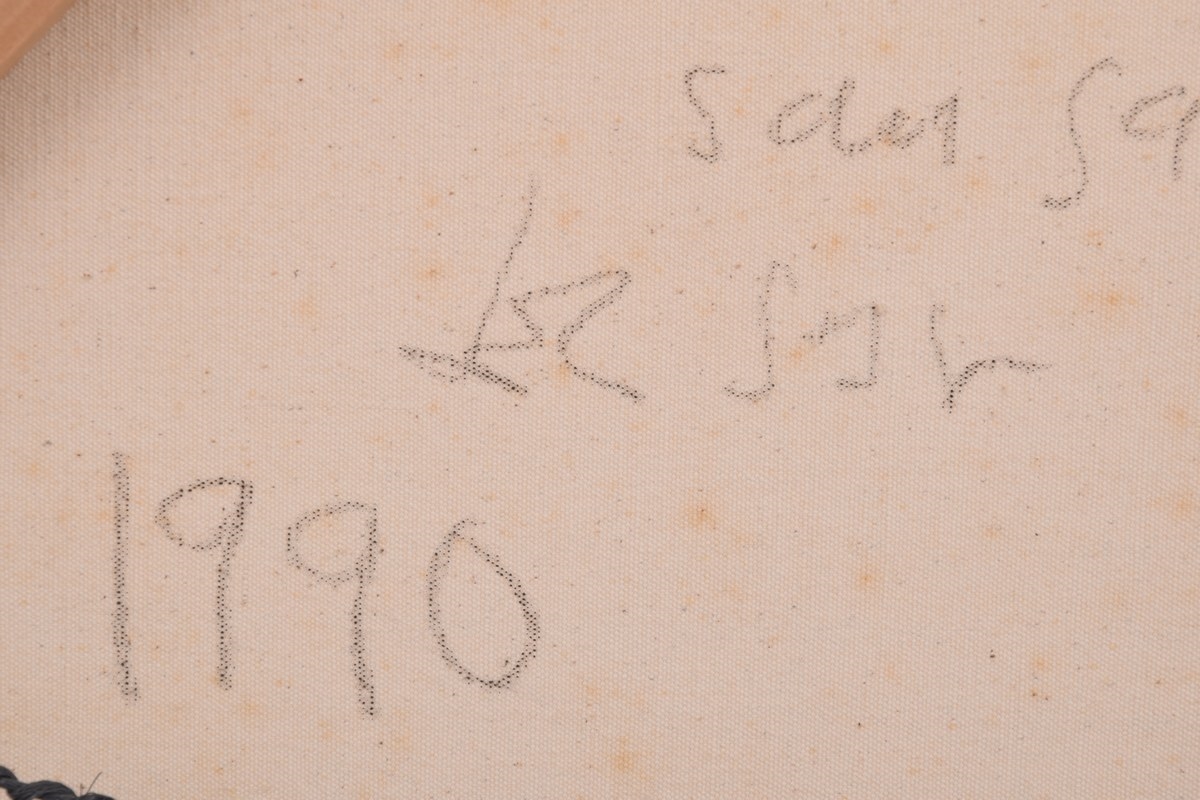 Cesar Menendez | Large Painting (1990) | MutualArt