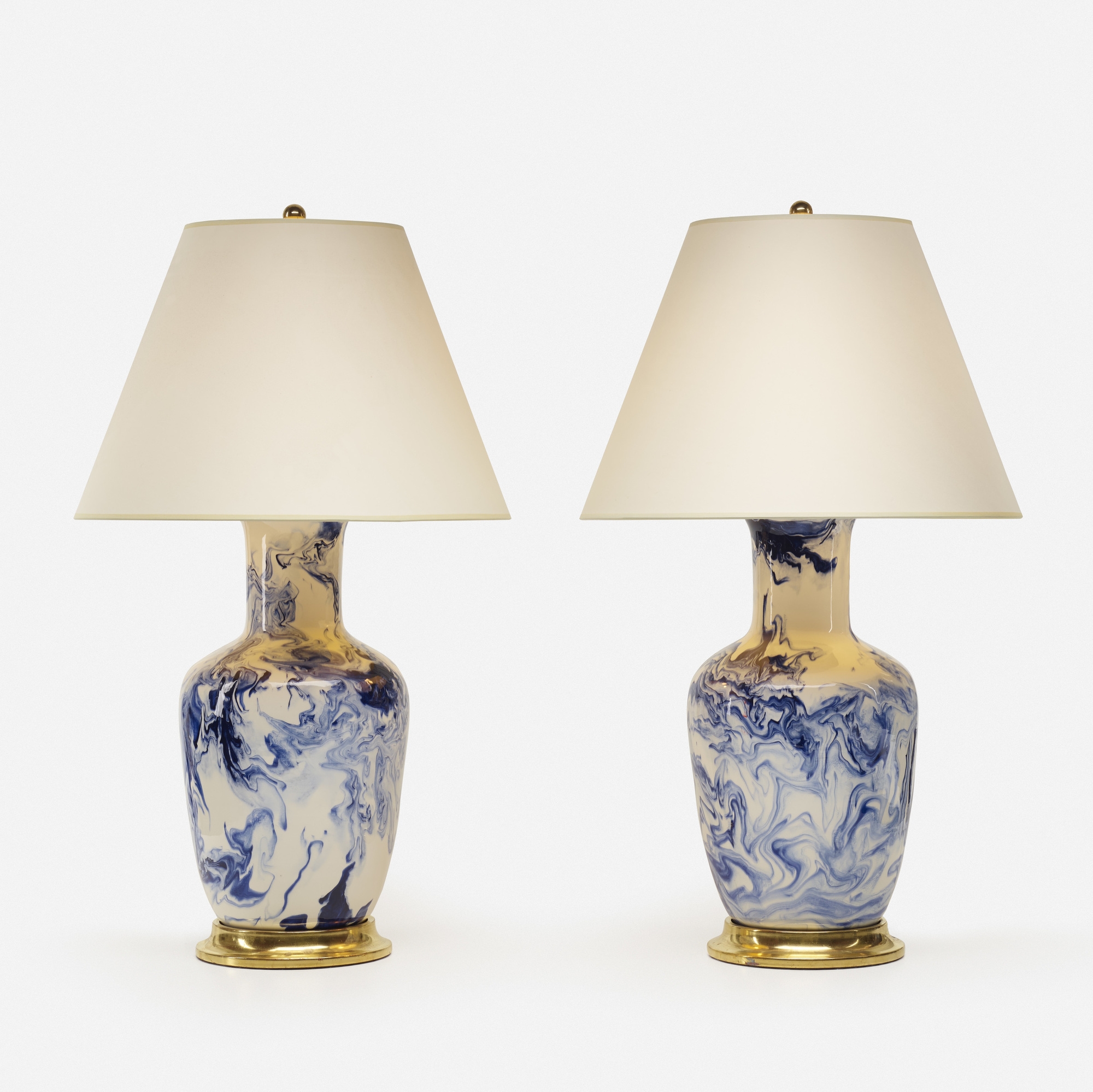 Christopher Spitzmiller | Custom table lamps, pair | MutualArt