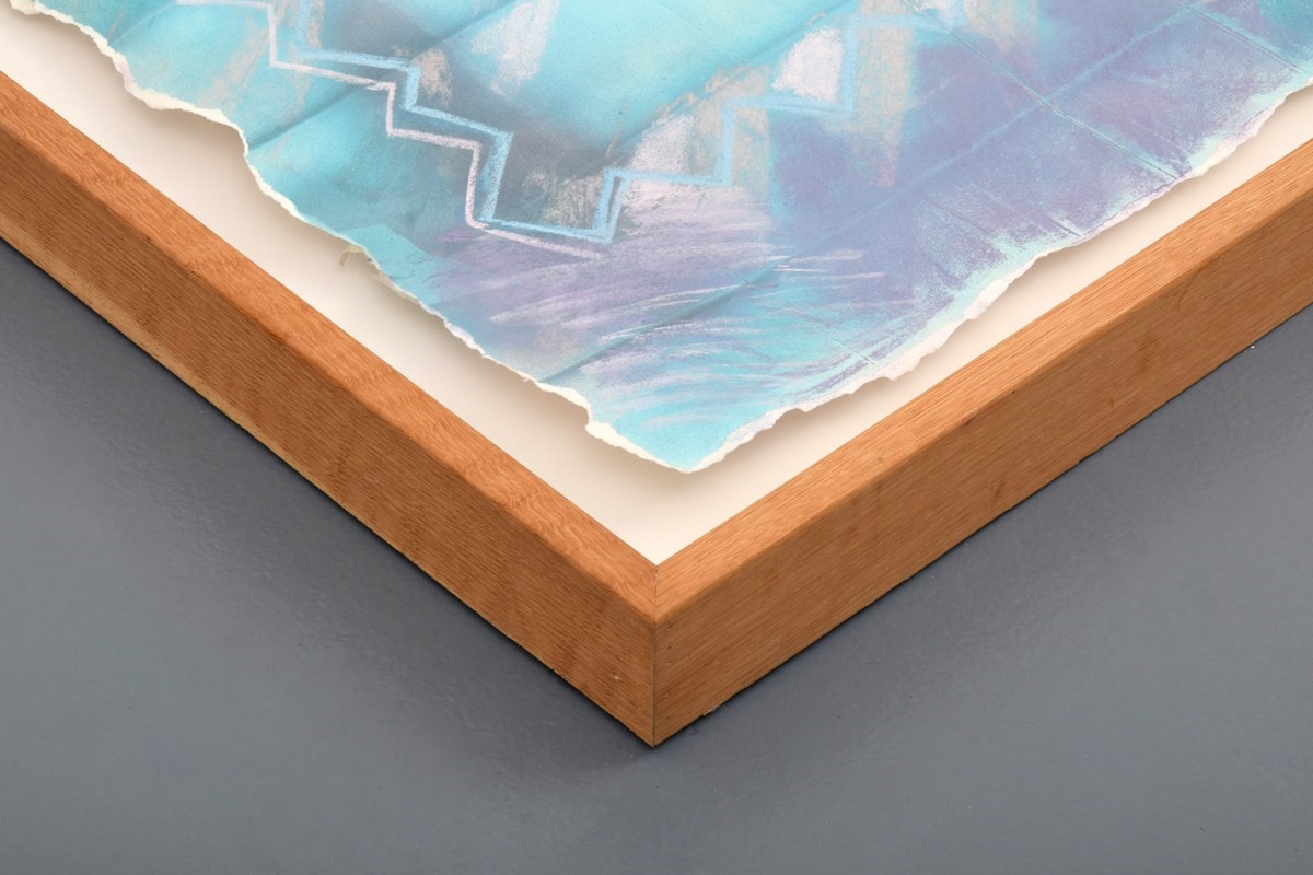 Toby Schmidt | Large Toby Schmidt Mixed Media Painting (1980) | MutualArt