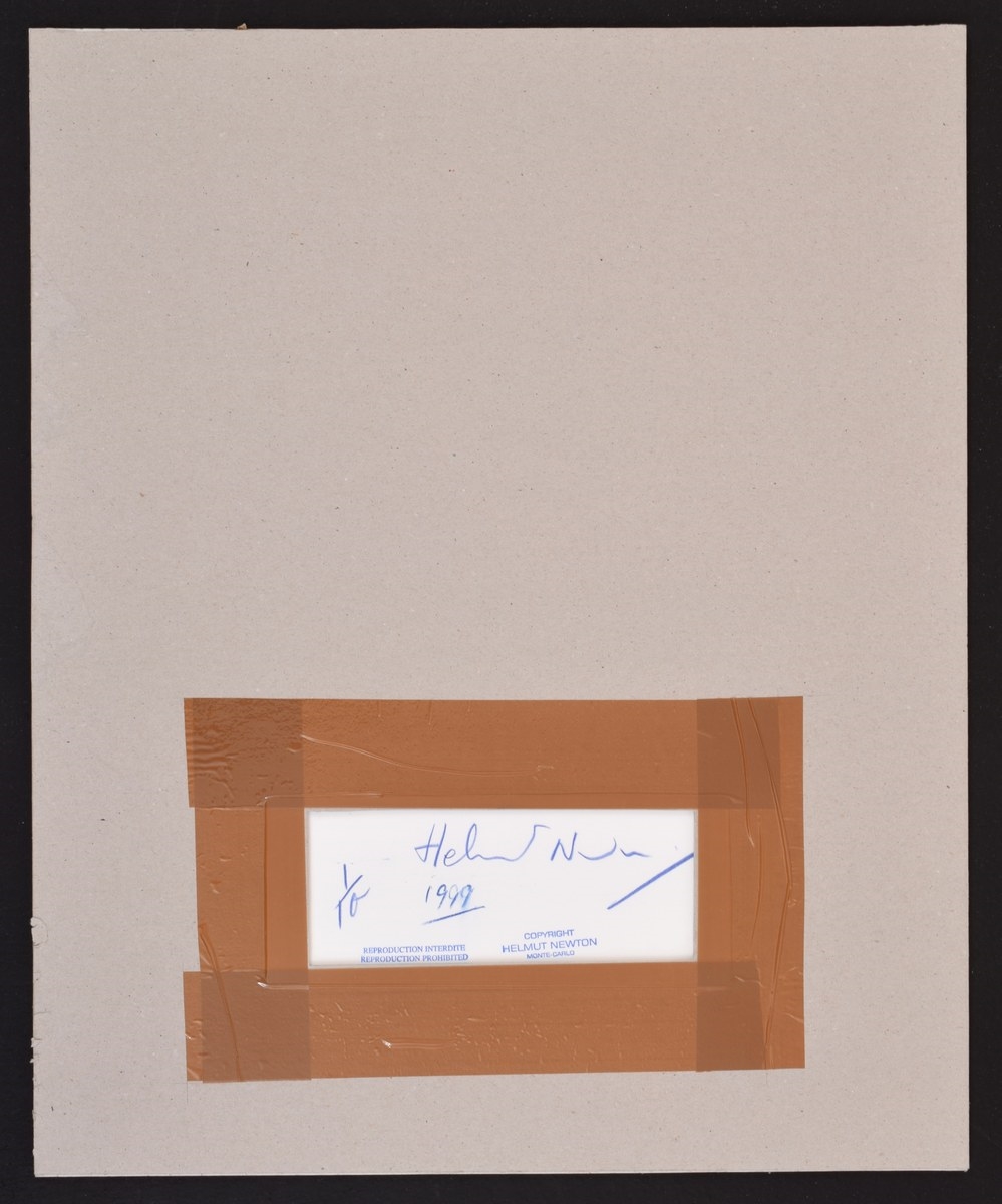 Helmut Newton | Helmut Newton Photograph of Ettore Sottsass, Signed ...