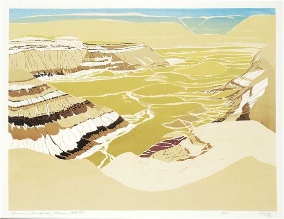 George Weber | Dinosaur Graveyard, Munson, Alberta (1957) | MutualArt