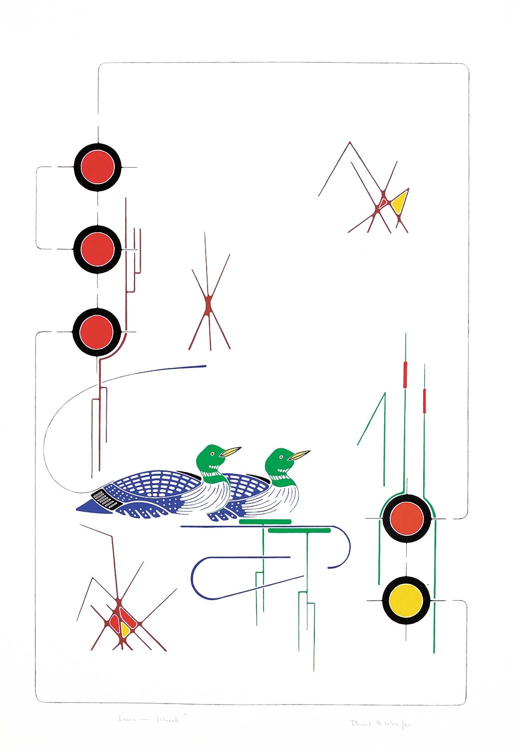 David B. Williams | Loons - Marsh (1981) | MutualArt