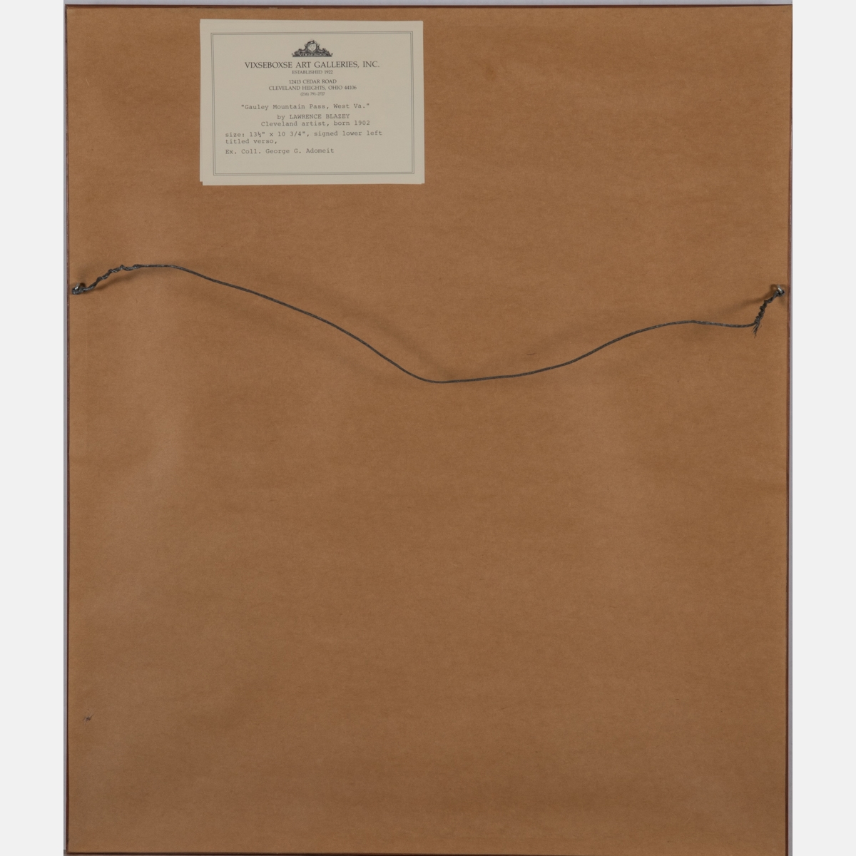 Lawrence Blazey | Mountain Scene with Road | MutualArt