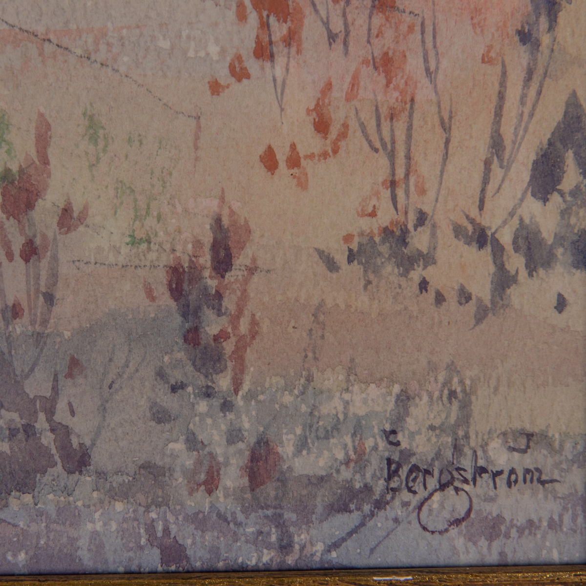 Charles Johan Bergstrom | Two Landscapes with Trees | MutualArt