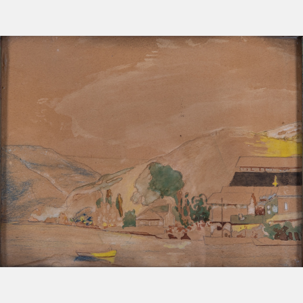 Charles Johan Bergstrom | Two Landscapes with Trees | MutualArt