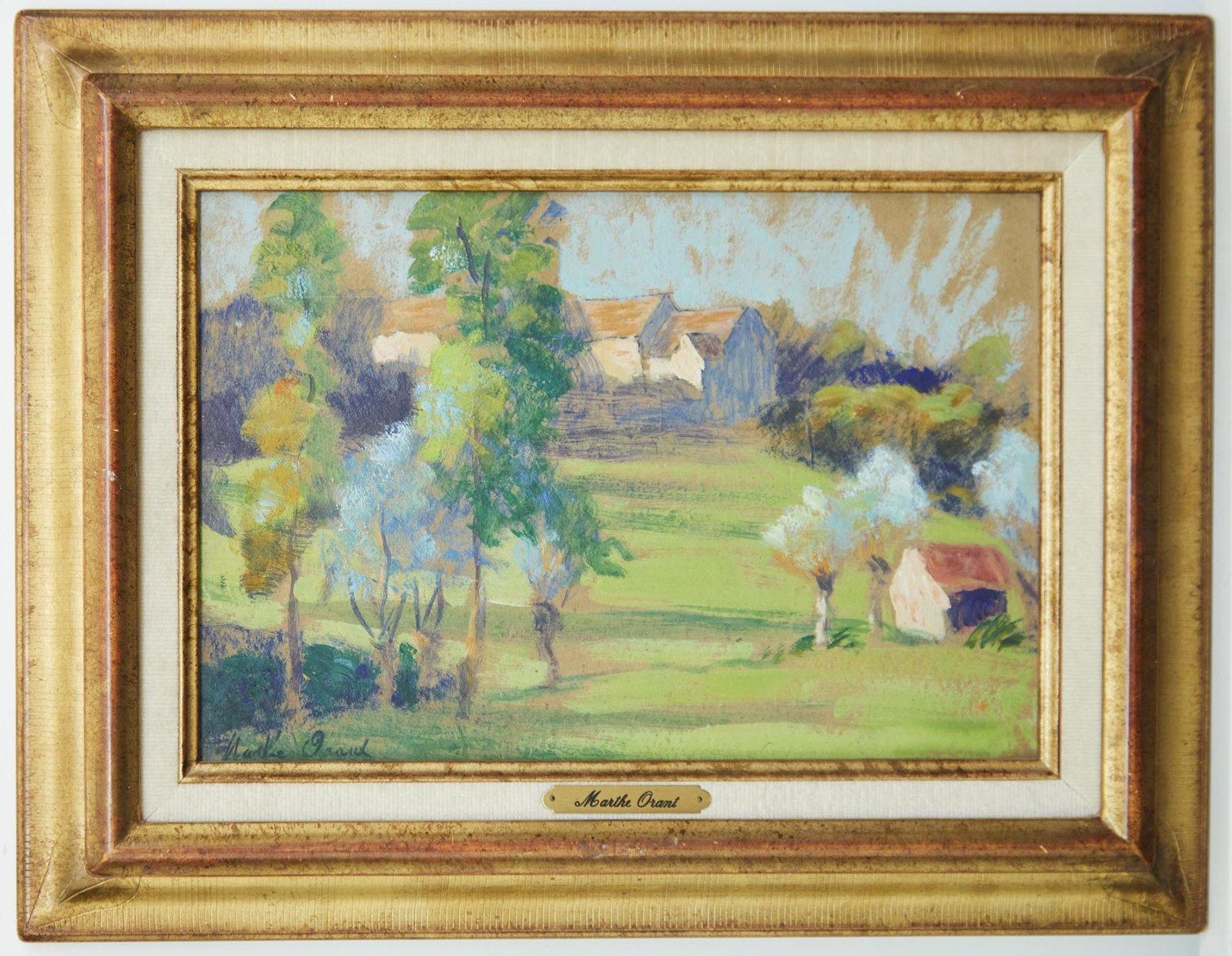 Marthe Orant | Paysage aux grands arbres | MutualArt