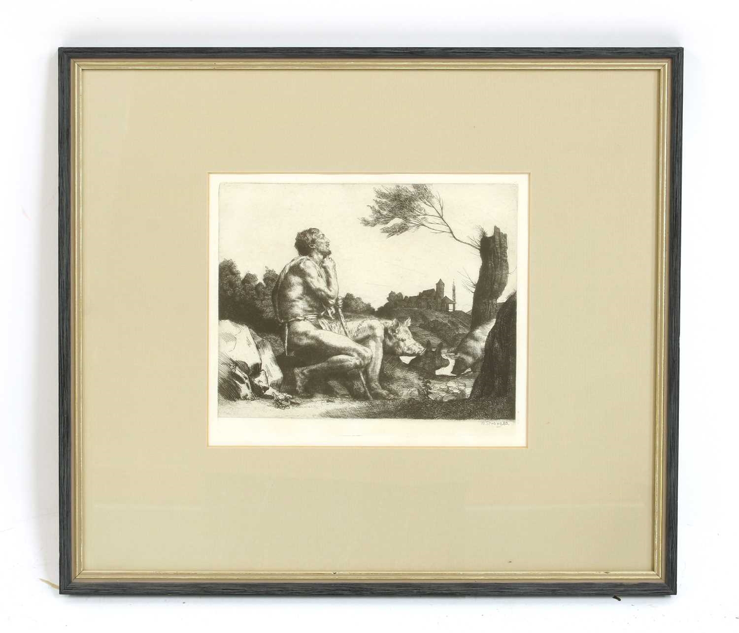 William Strang | Stirling Castle 1896; frontispiece to the book ...