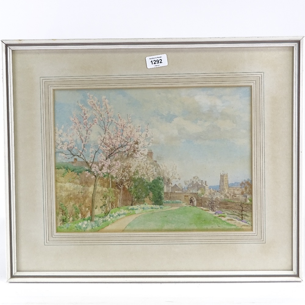 Alfred Parsons | Garden scene | MutualArt