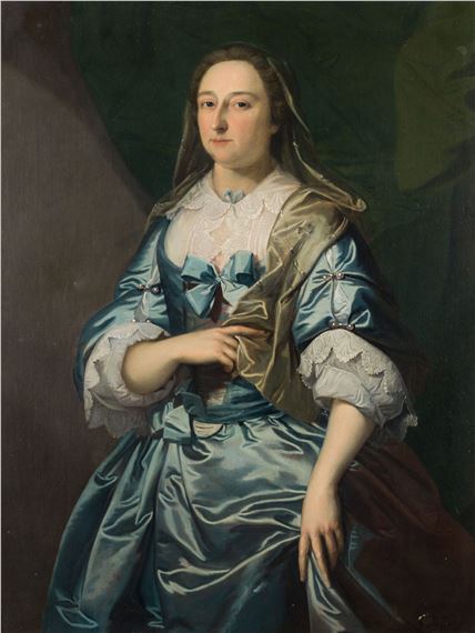 Thomas Bardwell | PORTRAIT OF ELIZABETH GREYSTONE OF BLAKESWARE PARK ...
