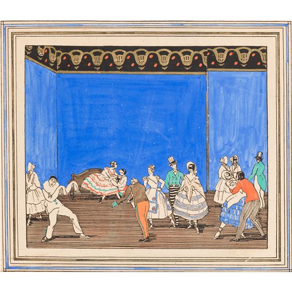 Adrian Allinson | IMPRESSIONS OF THE RUSSIAN BALLET | MutualArt