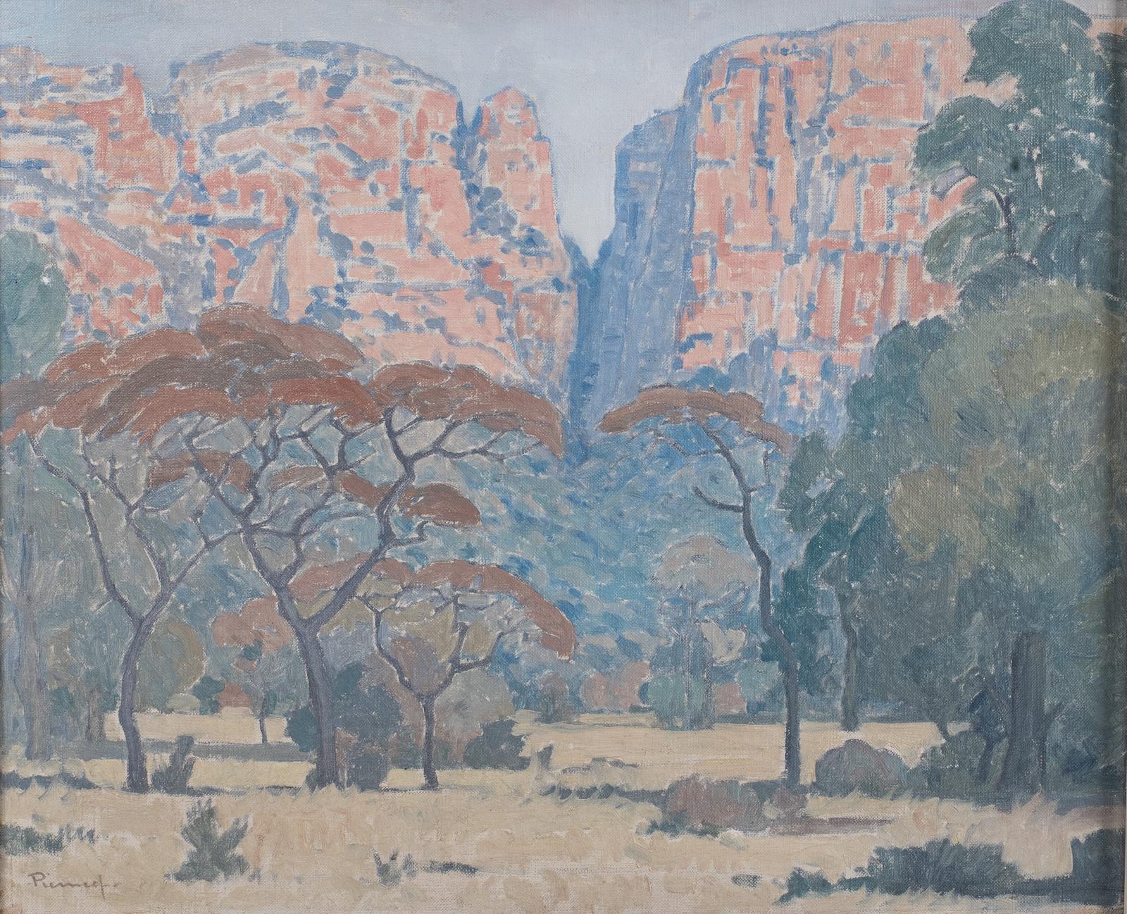 Jacob Hendrik Pierneef | RUSTENBURG KLOOF | MutualArt