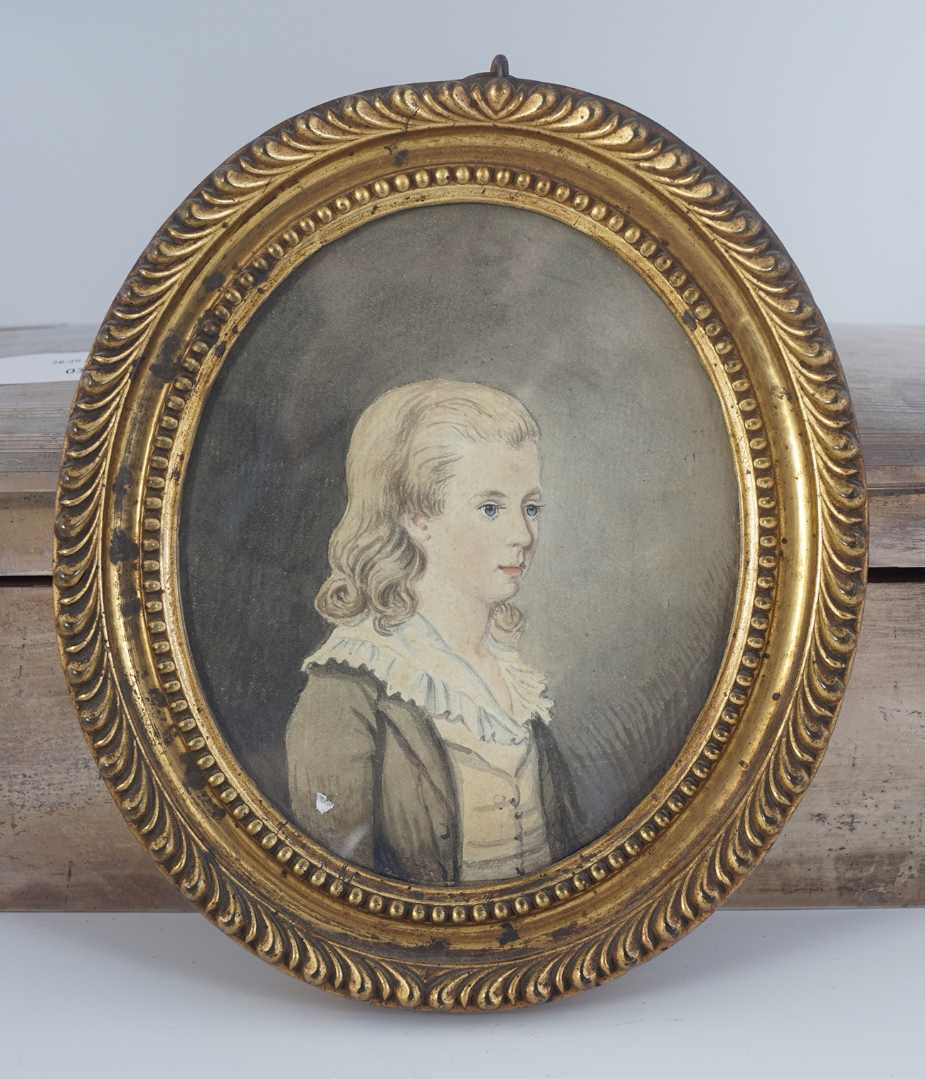 Irish School, 18th Century | Oval portrait miniature George Caulfield ...