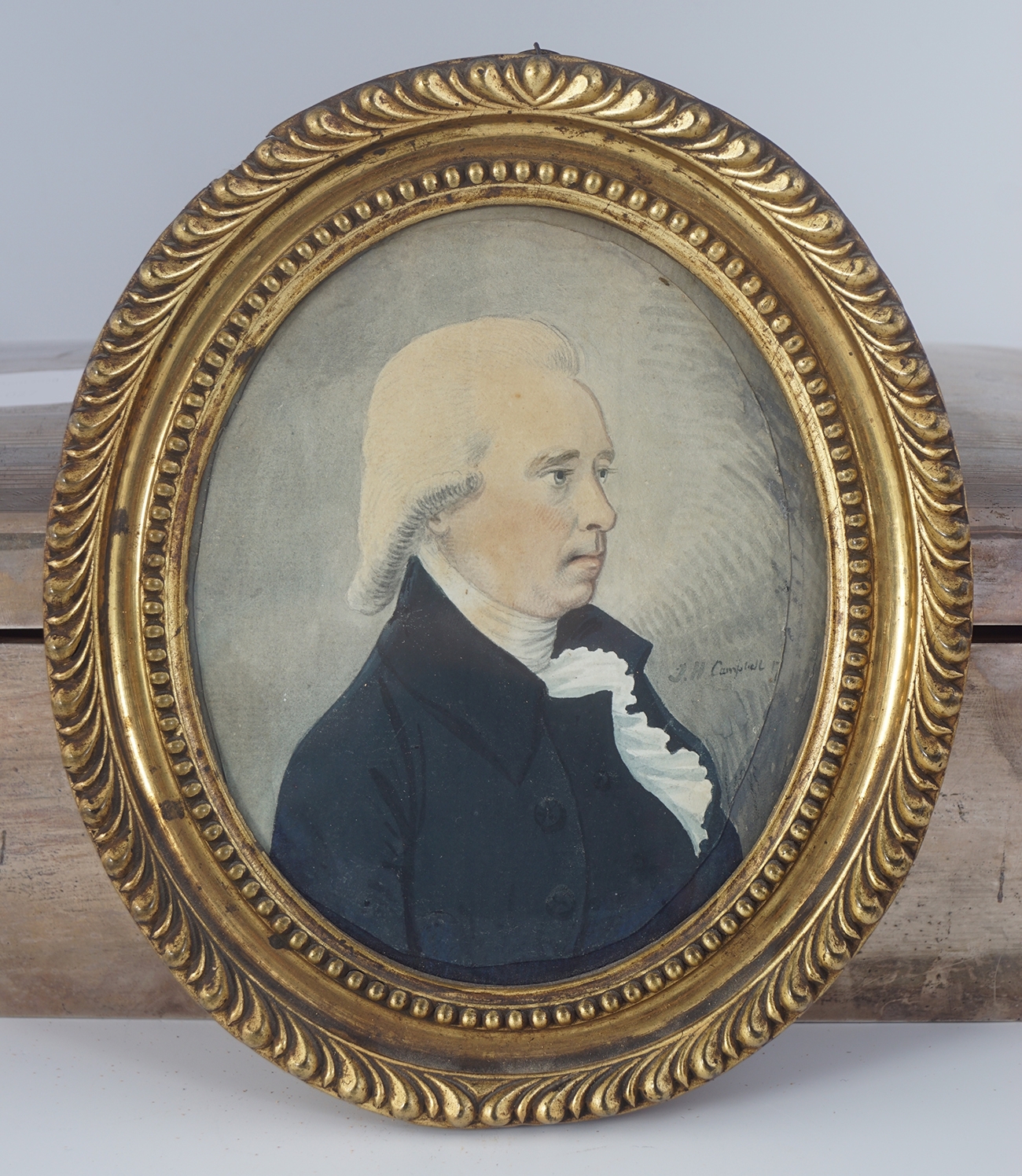 Irish School, 18th Century | Oval portrait miniature of Archdeacon ...