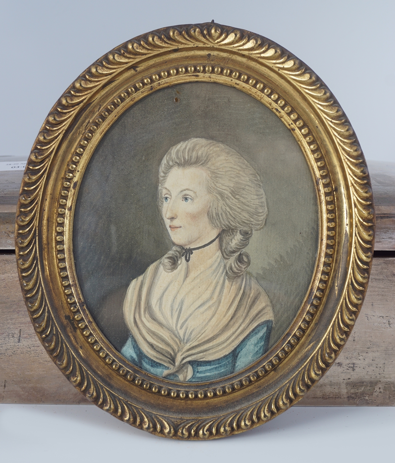 Irish School, 18th Century | Oval portrait miniature of Mrs. Caulfield ...