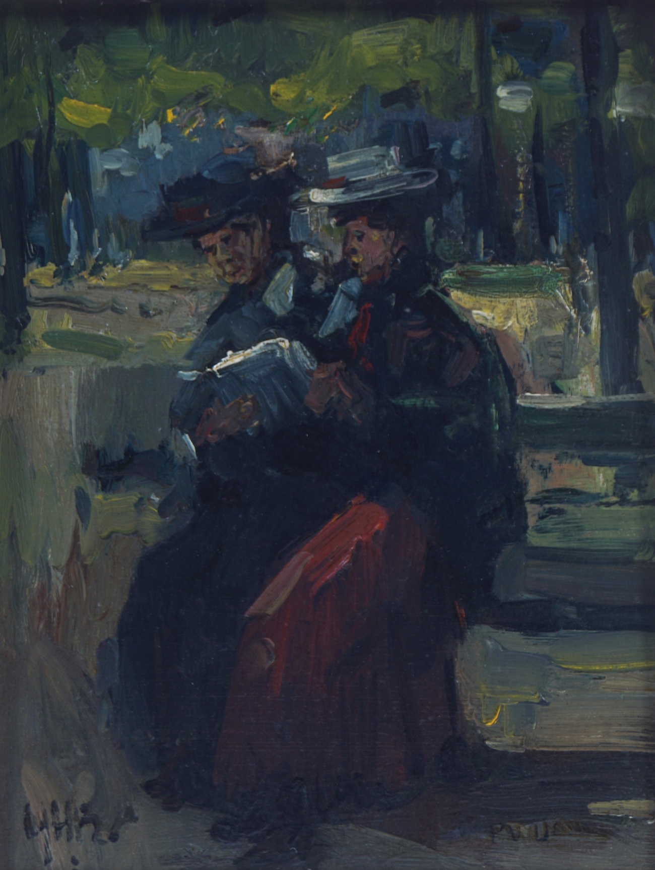 George Hendrik Breitner | Street Scene with Figures | MutualArt