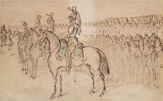 Constantin Guys | Cavalry magazine | MutualArt