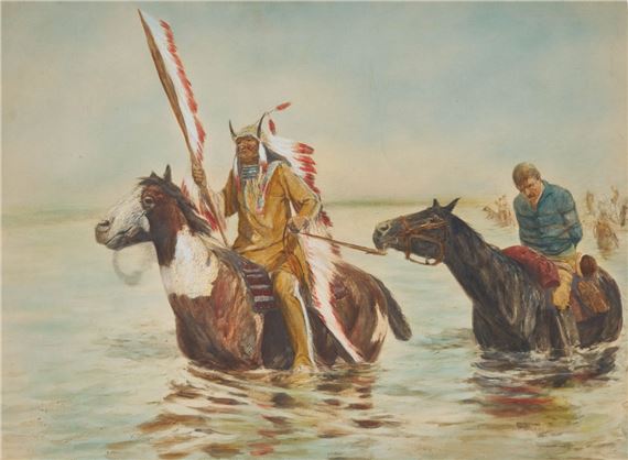 Charles Schreyvogel | The End | MutualArt