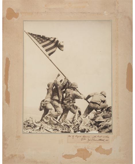 Joe Rosenthal | Raising the Flag on Mt. Suribachi, Iwo Jima (1945 ...