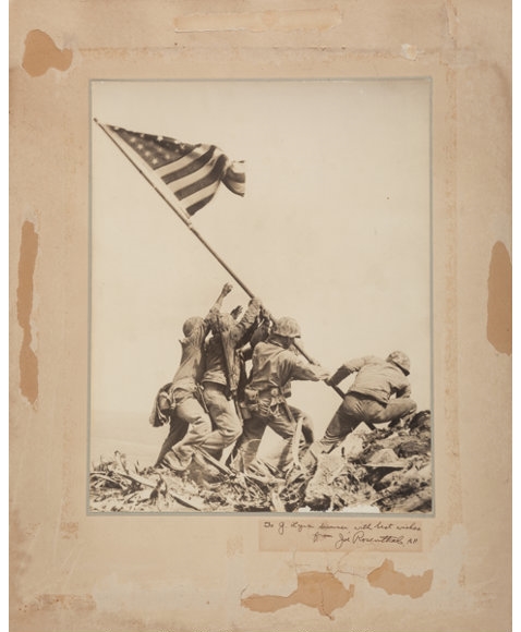 Joe Rosenthal | Raising the Flag on Mt. Suribachi, Iwo Jima (1945 ...