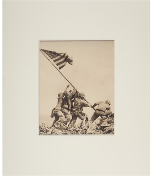 Rosenthal Joe | Raising the Flag on Mt. Suribachi, Iwo Jima (1945 ...