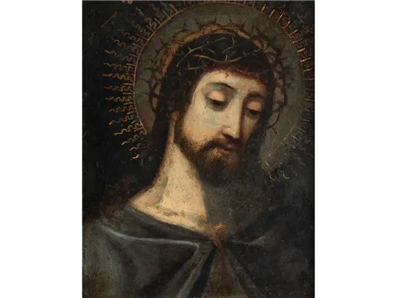Italian School, 17th Century | DAS ANTLITZ CHRISTI MIT DORNENKRONE ...