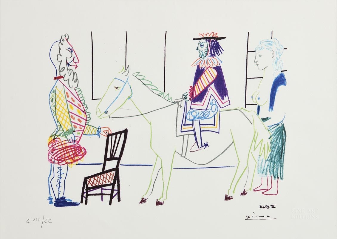 Pablo Picasso | Human Comedy | MutualArt