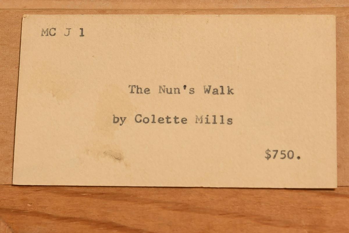 Colette Mills | The Nun's Walk (1978) | MutualArt