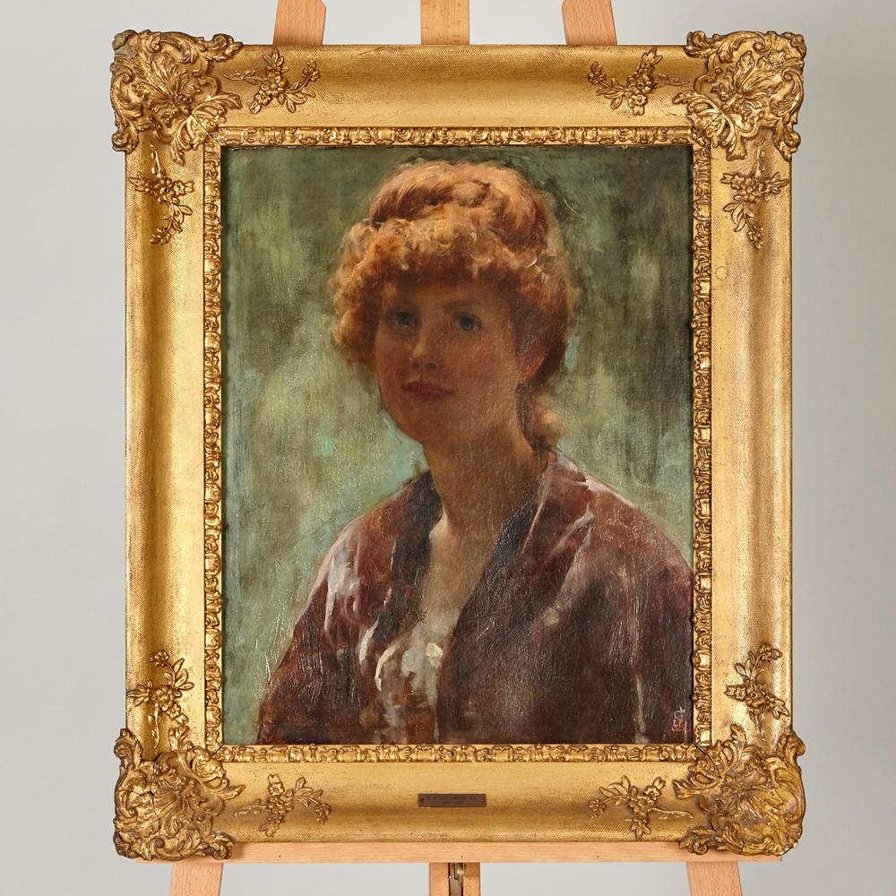 Solomon Joseph Solomon | Portrait of frank lewis | MutualArt