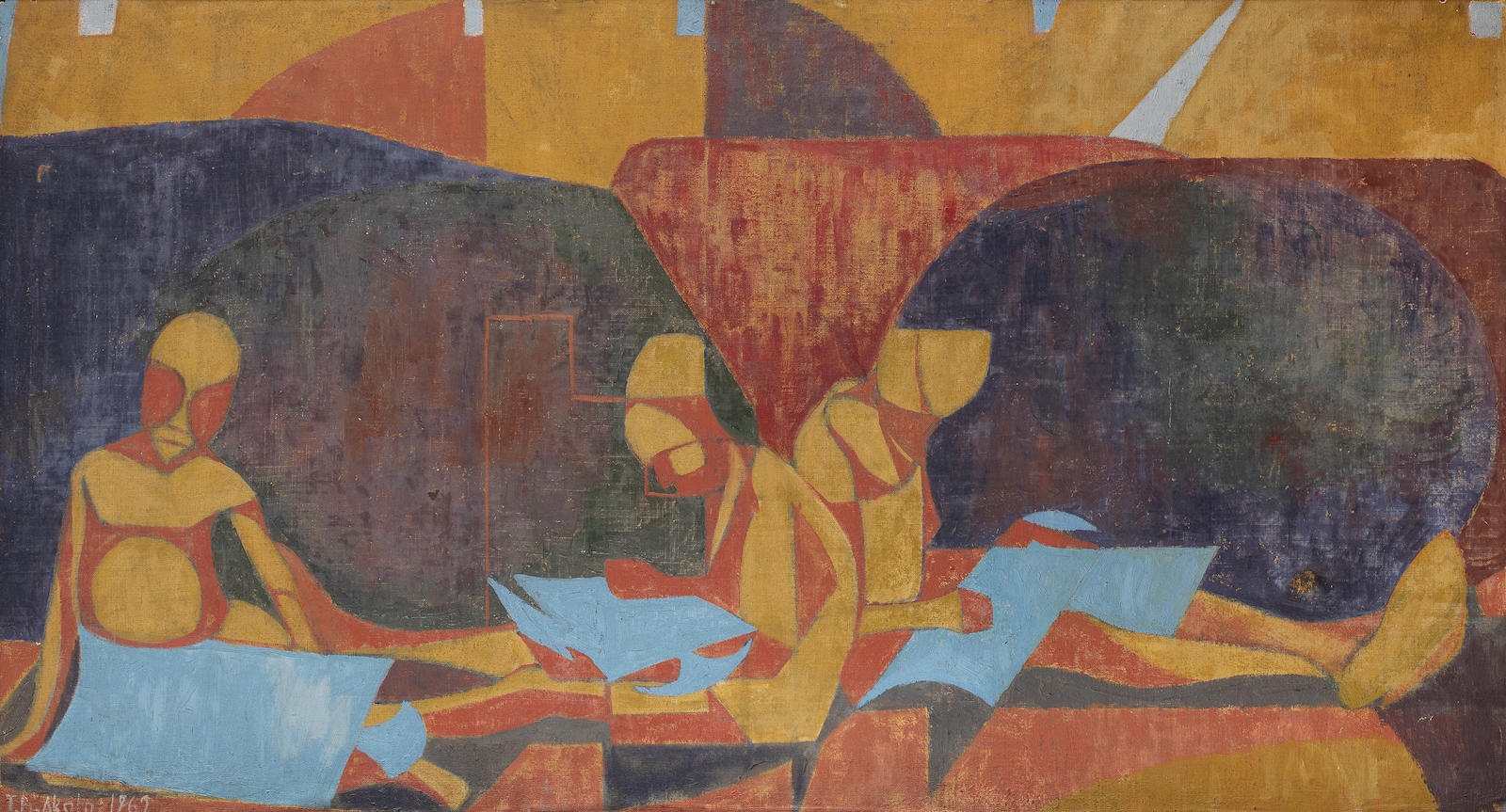 Jimoh Akolo | Islamic Scholars in Preparation (1962) | MutualArt