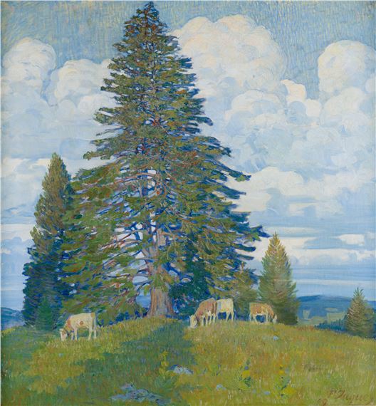 François Louis Jaques | Paysage (1909) | MutualArt