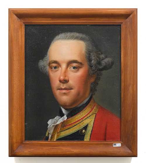 Johann Georg Ziesenis | Portrait of General William Fawcett | MutualArt