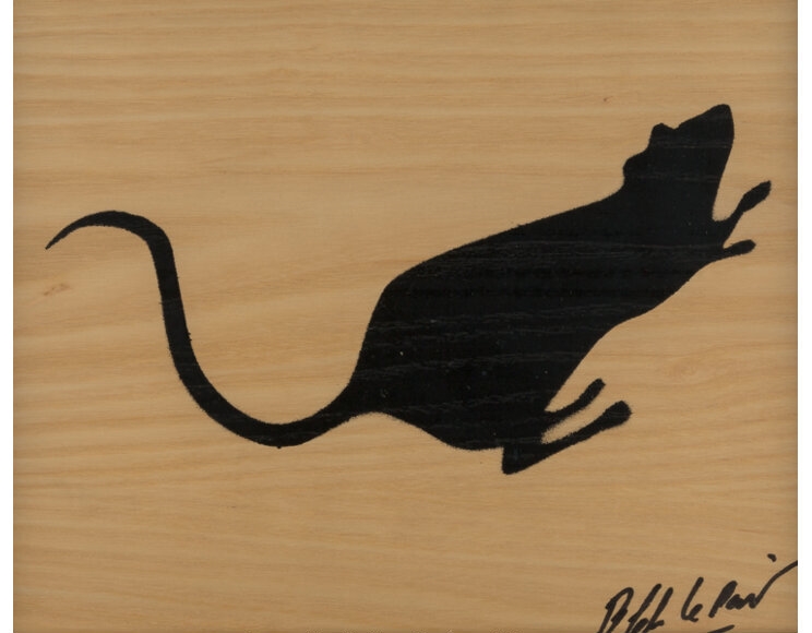 Blek Le Rat | Rat Stencil (2011) | MutualArt