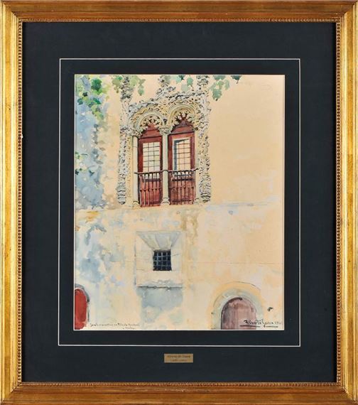 Alberto de Souza | Janela manuelina no Palácio Nacional de Sintra (1961 ...