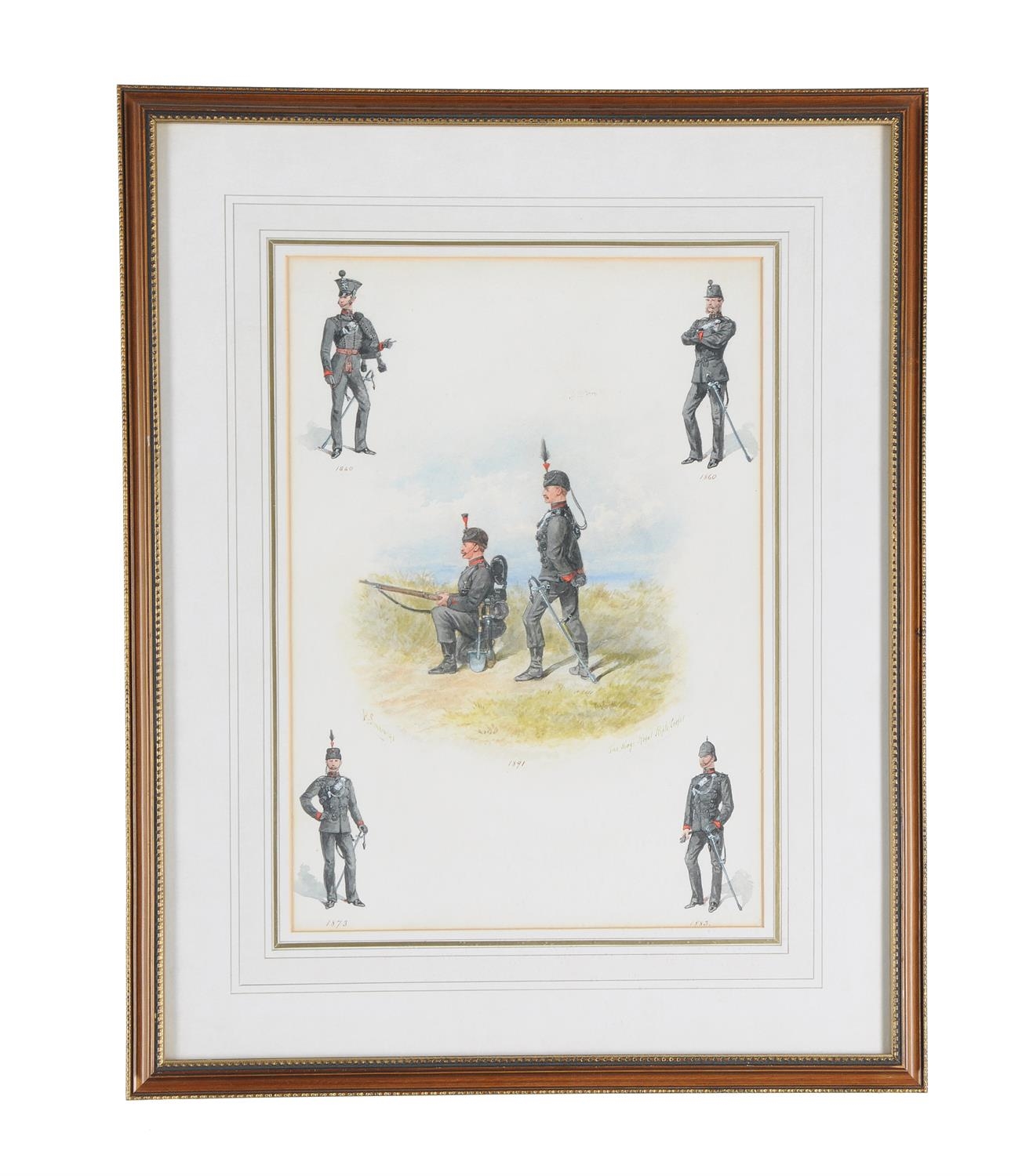 Richard Simkin | The 2nd Batallion the 60th Rifles, the King's Royal ...