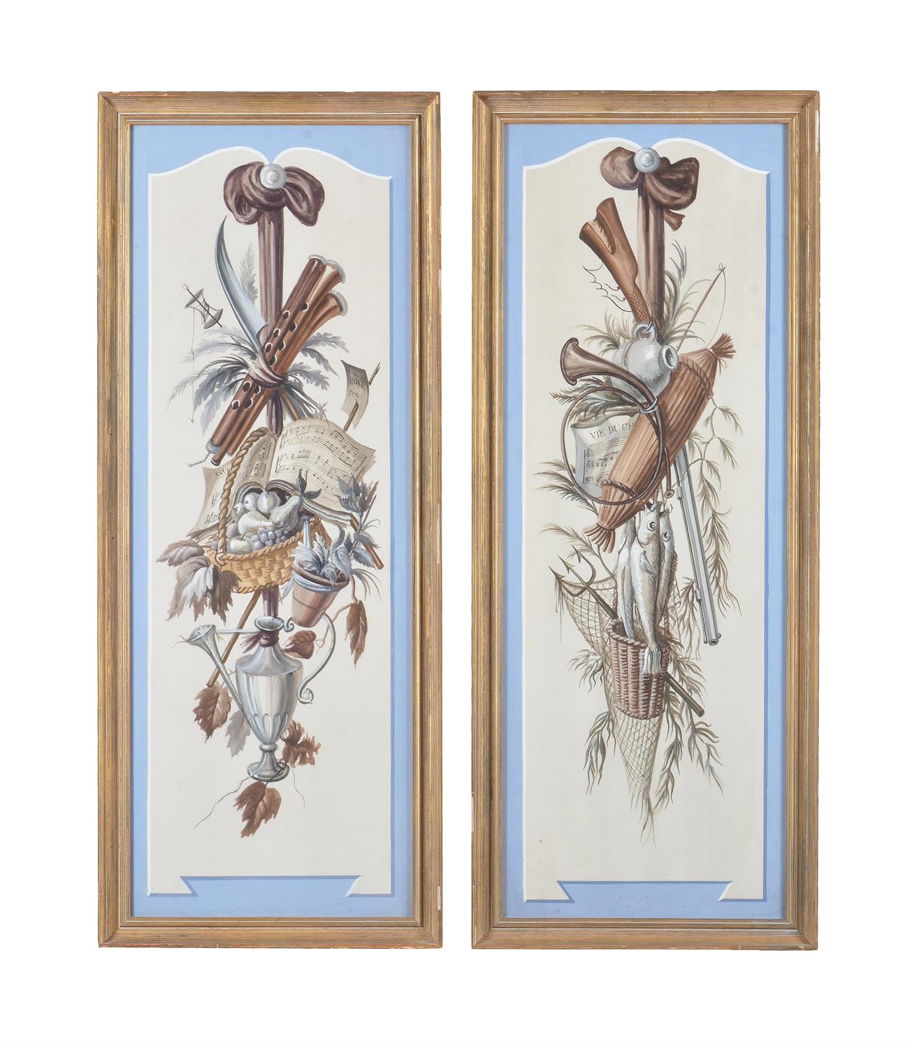 Hugh Robson | Decorative Panels I-IV, Allegory of music | MutualArt