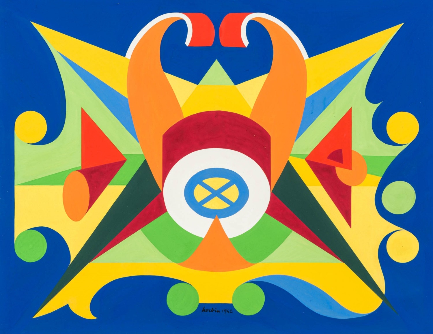 Auguste Herbin | Composition (1942) | MutualArt