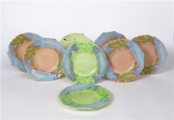 Eric Slater | A collection of Shelley Pottery Harmony Ware designed by ...