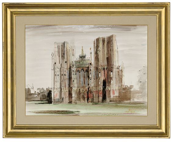 Piper John | Wells Cathedral (Circa 1960) | MutualArt
