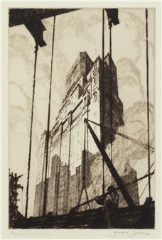 Gerald Geerlings | Jewelled City (Chicago 1931) (1931) | MutualArt