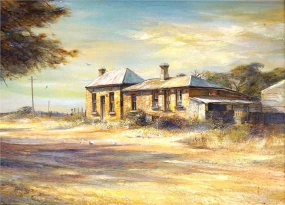 Kenneth Jack | Rural Colonial House (1970) | MutualArt