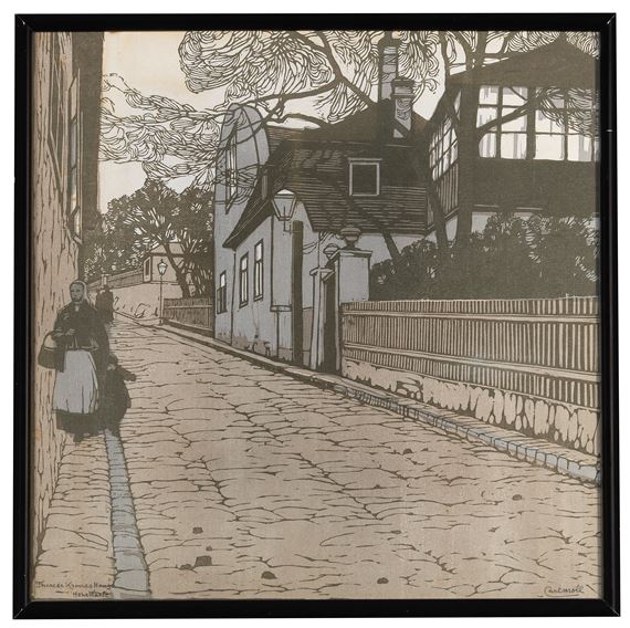 Carl Moll | “Therese Krones Haus - Hohe Warte” [Therese Krone’s House ...