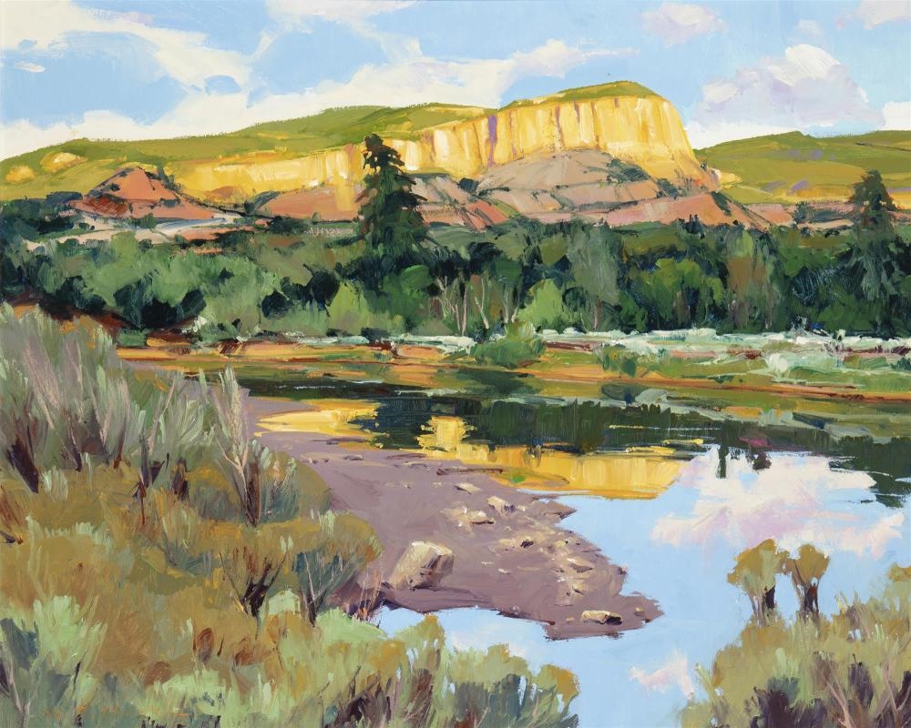 William Cather Hook | Rio Chama Reflection | MutualArt