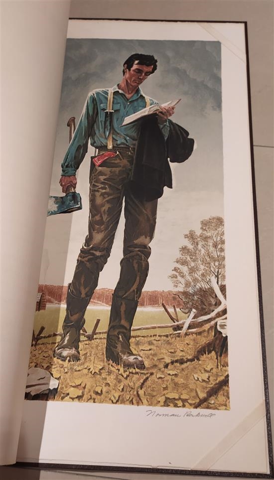 Norman Rockwell | Young Lincoln (1977) | MutualArt