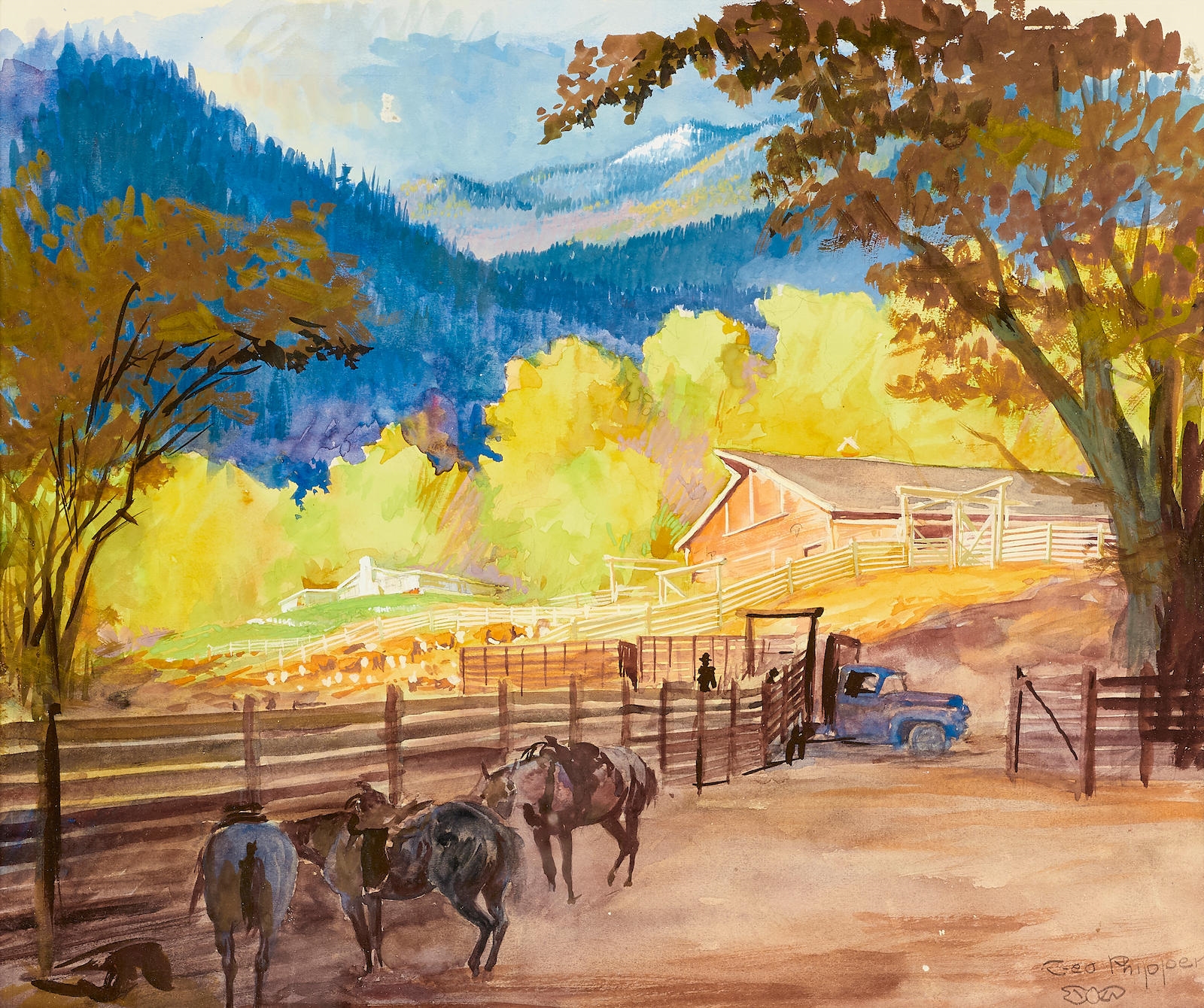 George Phippen | The Mountain Ranch | MutualArt