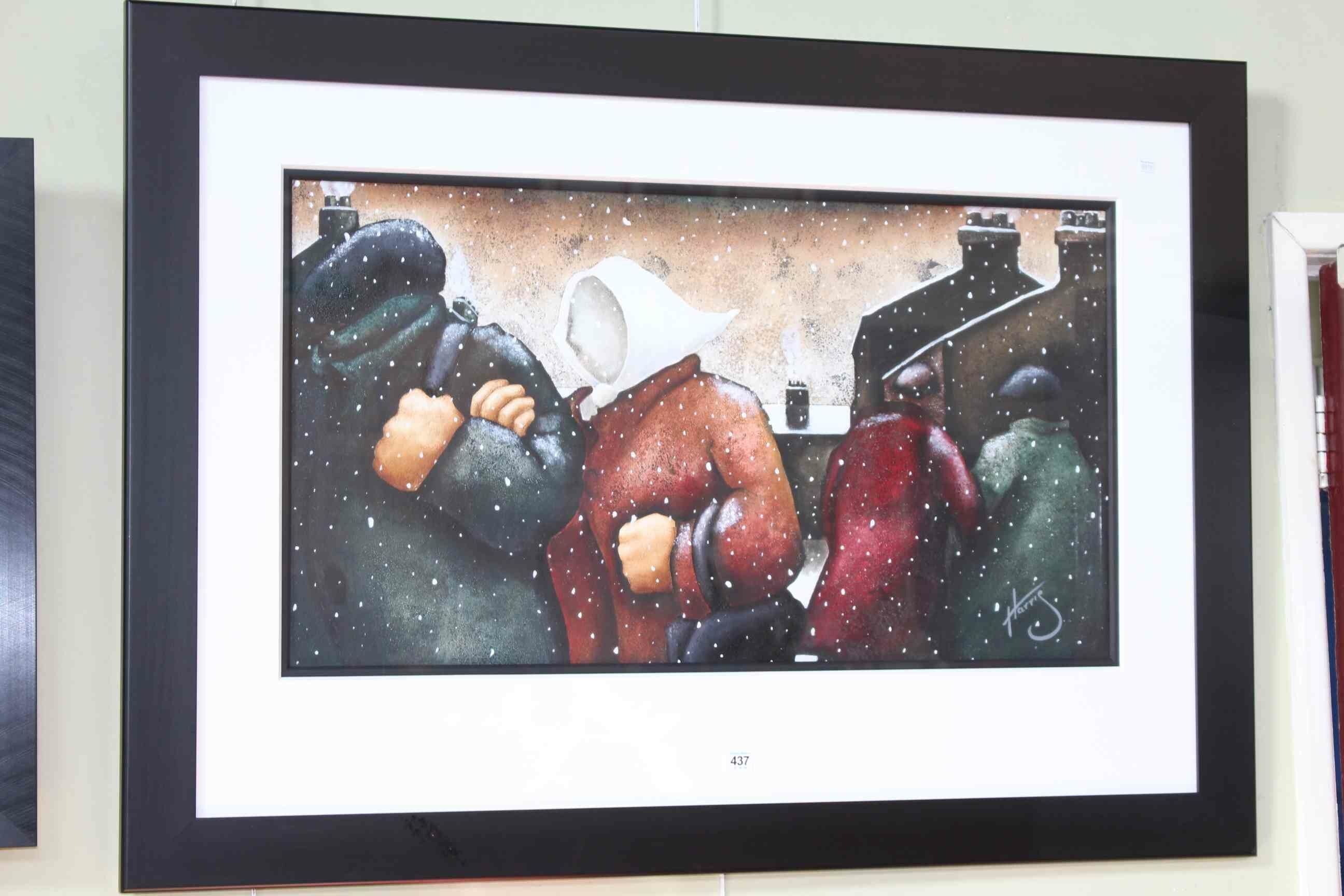 Lou Harris | Huddle | MutualArt