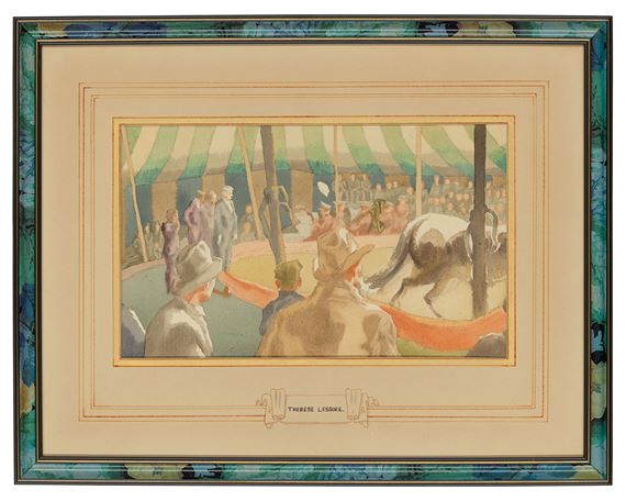 Thérèse Lessore | At the Circus | MutualArt