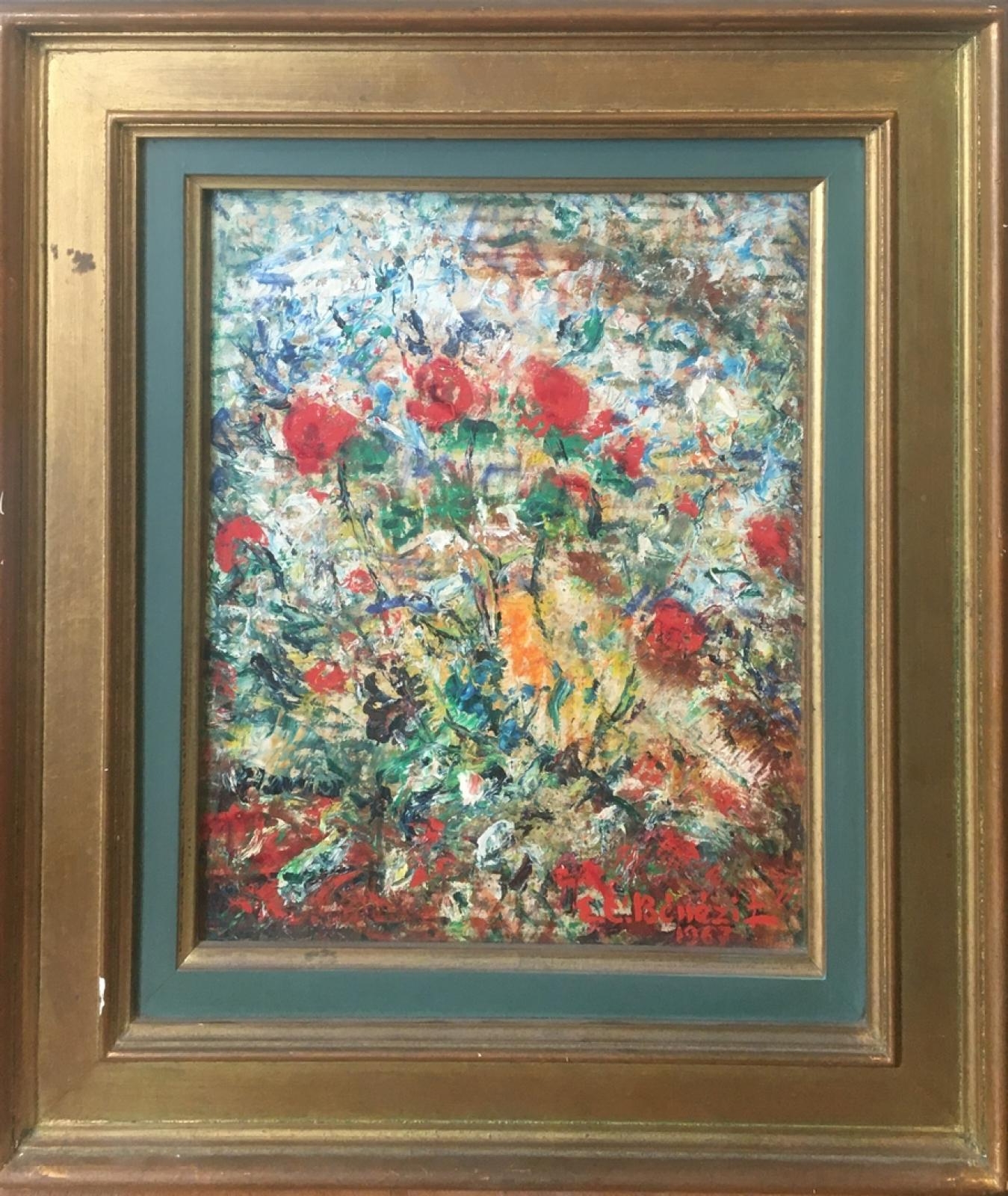 Emmanuel Charles Bénézit | Bouquet de fleurs (1967) | MutualArt