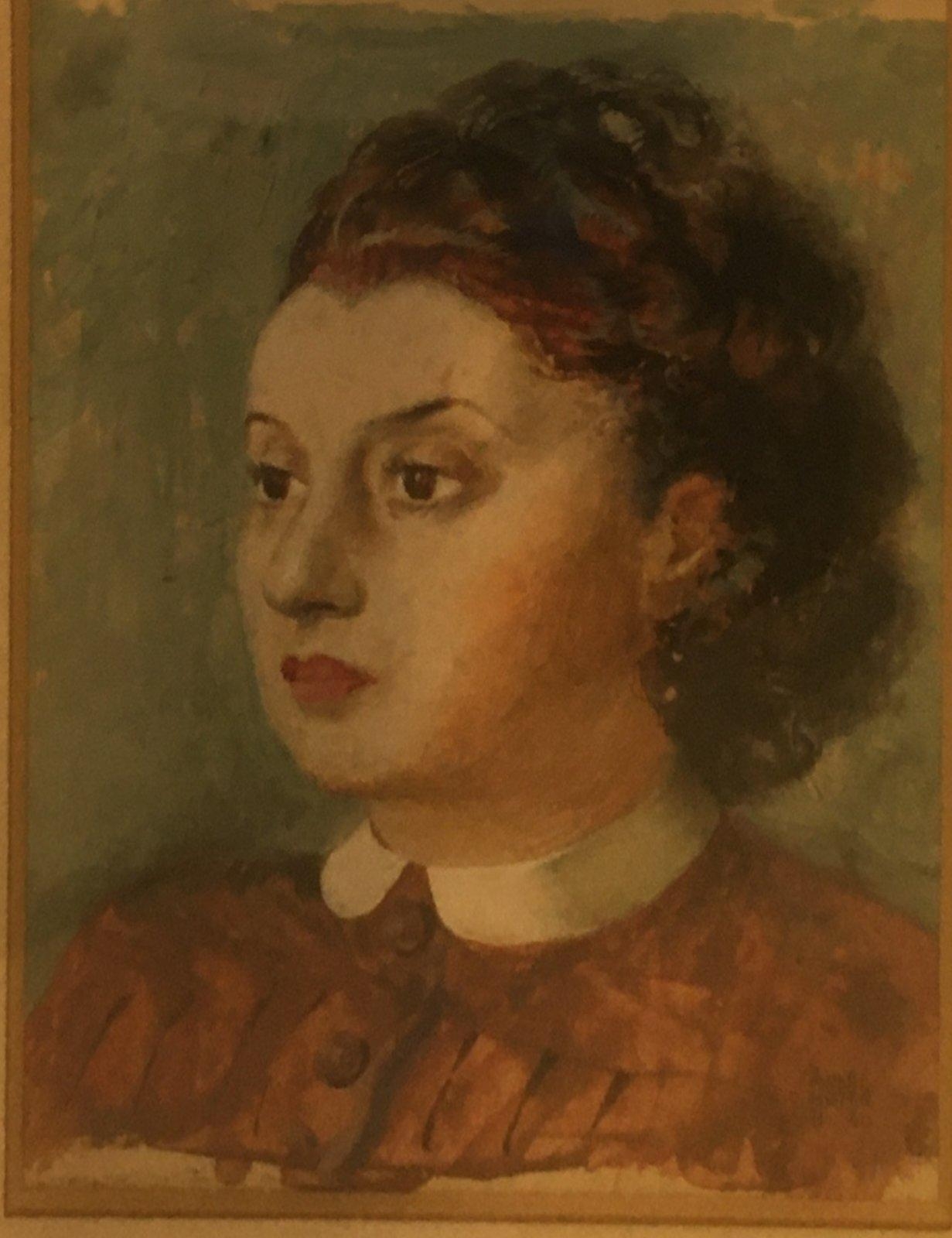 André Hofer | Portrait de femme (1940) | MutualArt